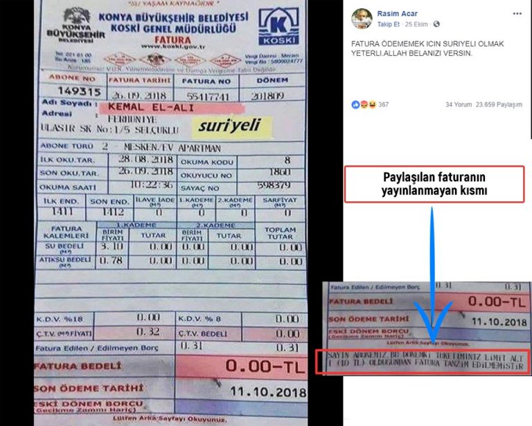 Suriyeliler Su Faturası Ödüyor mu? – Mülteciler ve Sığınmacılar ...